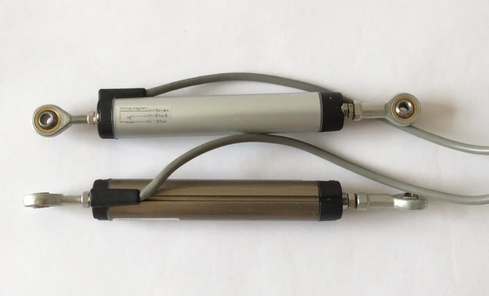 75mm Rod Eye End Linear Actuated Position Travel LVDT Sensor