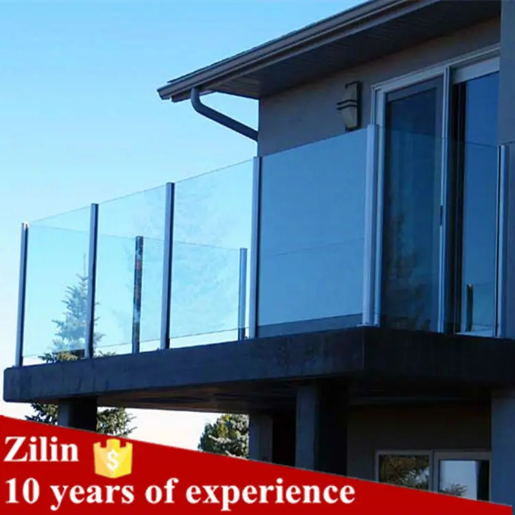 Tempered Laminated Glass Balcony Railing,Plexiglass Railing,Exterior ...