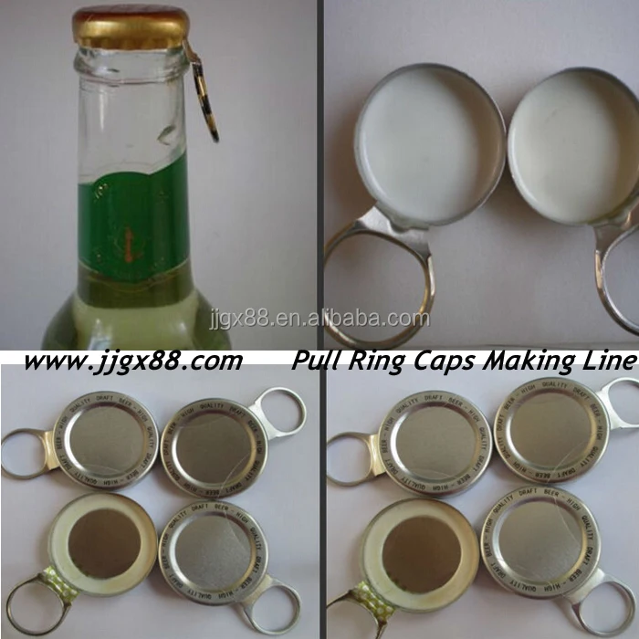 Pull Ring Bottle Caps Making Line,Pull-ring Cap Making Production Line ...