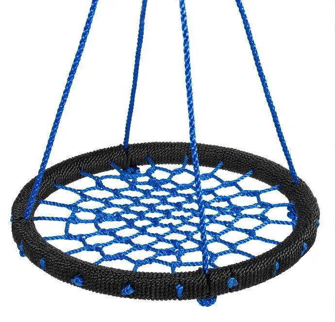 Outdoor Kid Tree Swing Round Net Hanging Rope Baby Net Swing - Buy Net ...