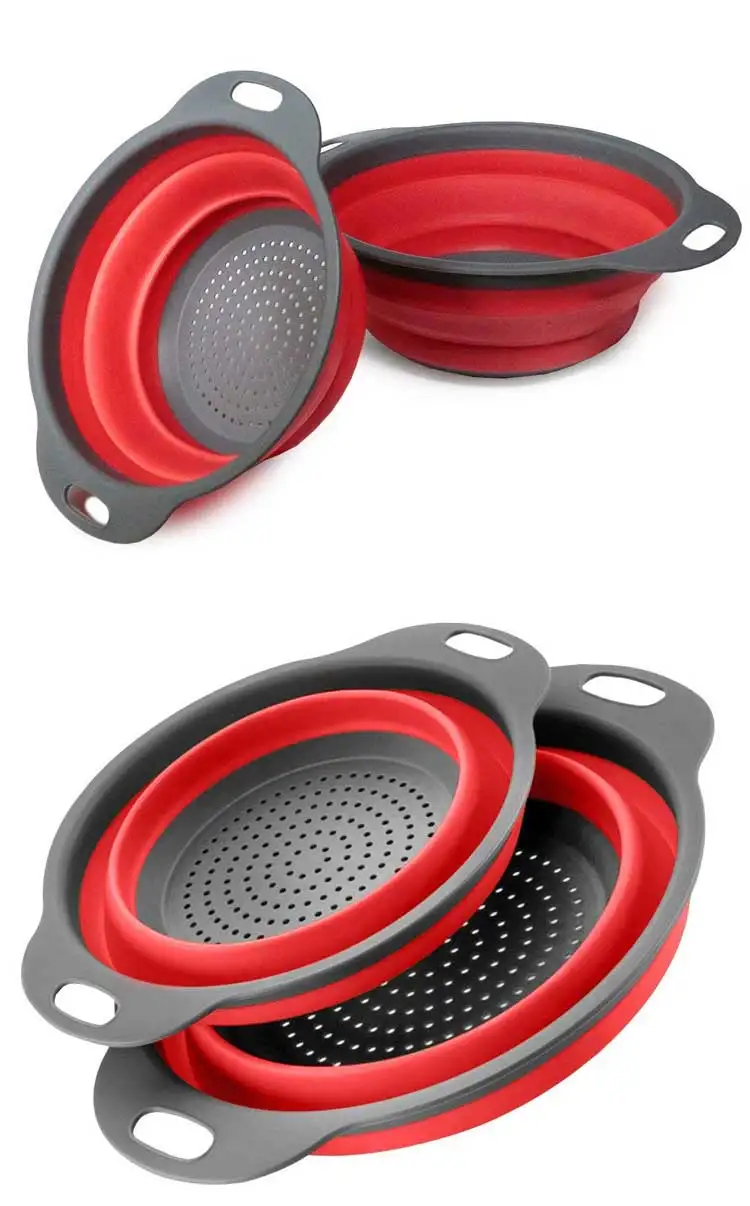 Dishwasher Safe Kitchen Collapsible Colander Set - Buy Collapsible ...