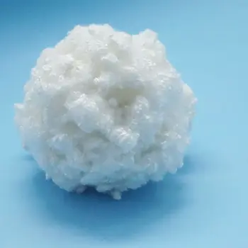 Hollow Siliconized Conjugate Polyester Fiber,7d*64mm,Polyester Staple ...