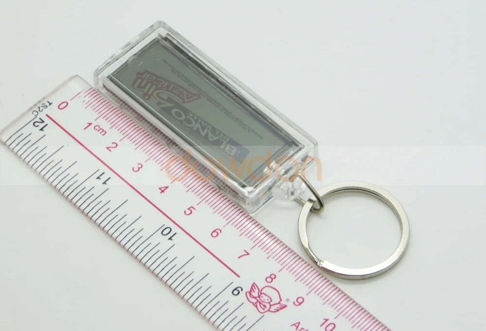 Mini Flash Solar LCD Key Ring - Custom Logo Solar Keychain, LED Torch ...