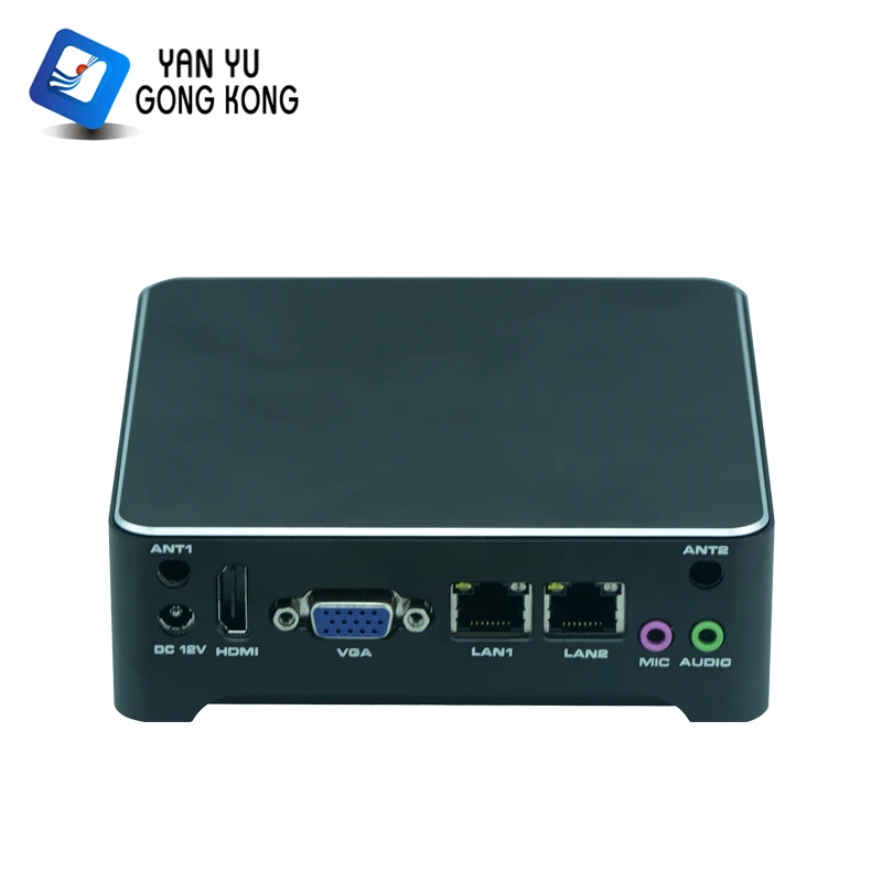 Cheap Nuc I3 I5 I7 J1900 Industrial Fanless 12v Mini Pc Barebone System ...