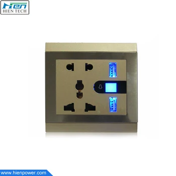 Hot Sale 2.1a Usb Outlet Electrical With Night Light For Hotel ...