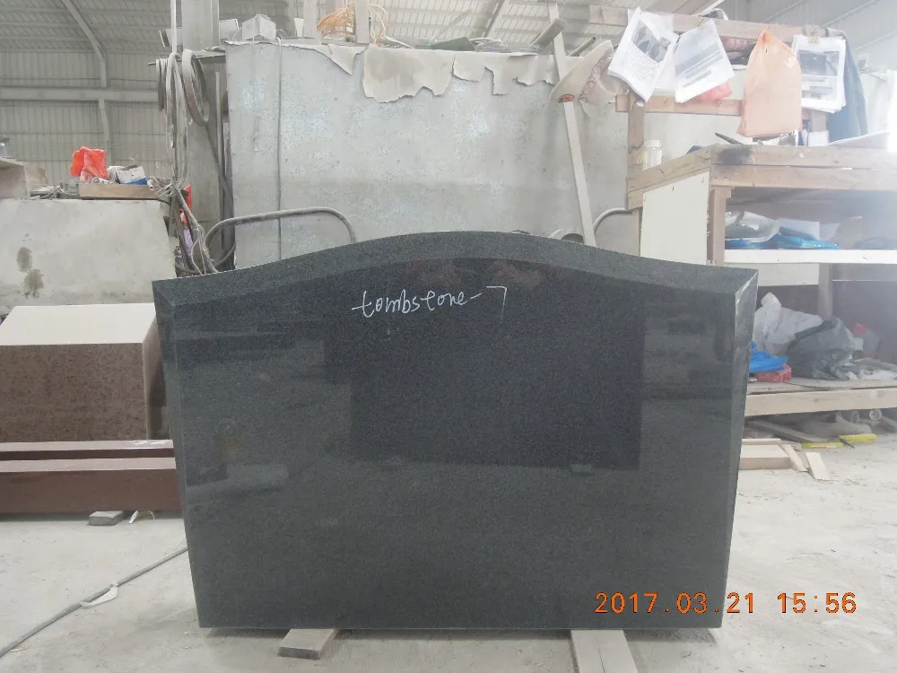 European Dark Grey Granite Grave Headstone and Tombstones Prices
