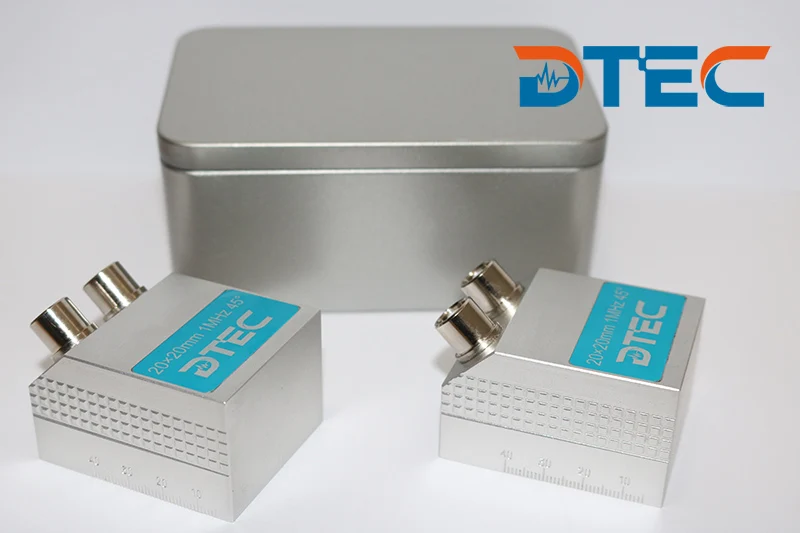 Dtec Ut Probe Single Dual Crystal Straight Angle Probe Transducer For ...