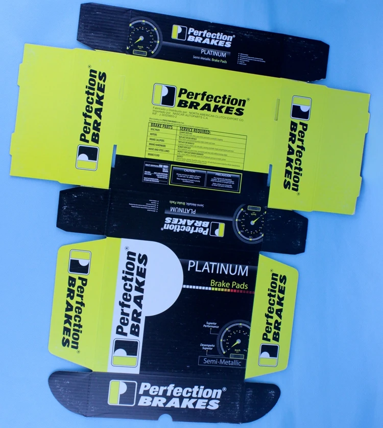 Custom Brake Pad Box Design - Wholesale Corrugated Packaging