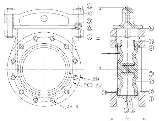 Blind Flange Valve - Standard, Low Pressure, Low Temperature