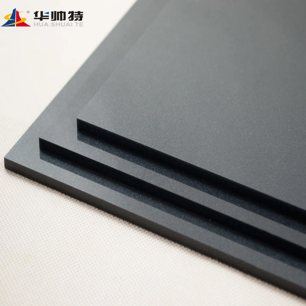 Huashuaite Flexible High Gloss Perspex Sheet Acrylic Translucent Black ...