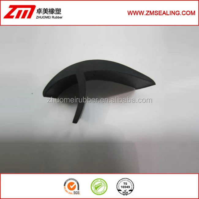 Extruded Epdm T Type Rubber Profile - Buy T Type Rubber,T Shape Rubber ...
