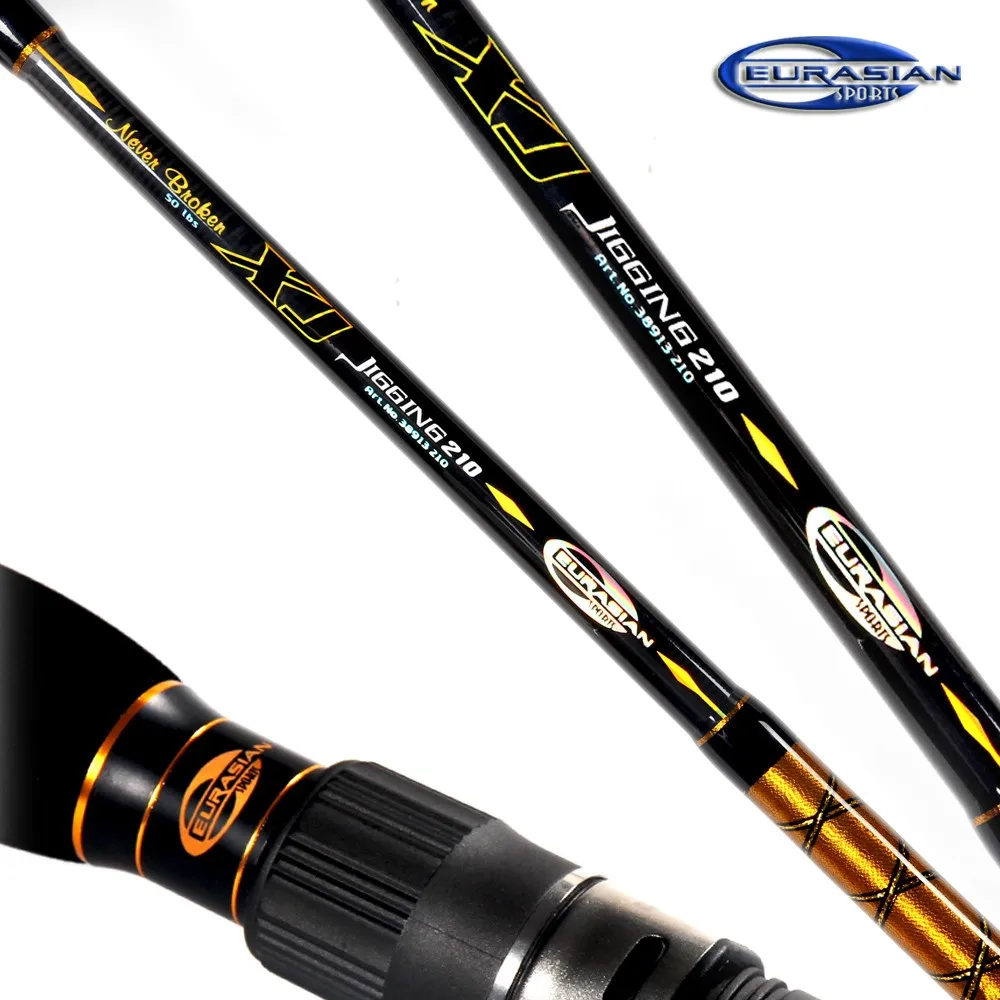 XJ Jigging Fast Action 50lb 2.10m Fishing Rods - Durable & Versatile