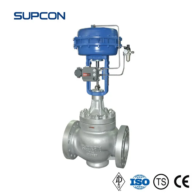 Pneumatic Globe Valve With Manual Function Flanged 5 Inch Globe Valve ...