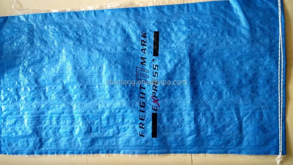 Karung Kosong Virgin 50kg Biru Post Pp Pengiriman/batu bara/pasir