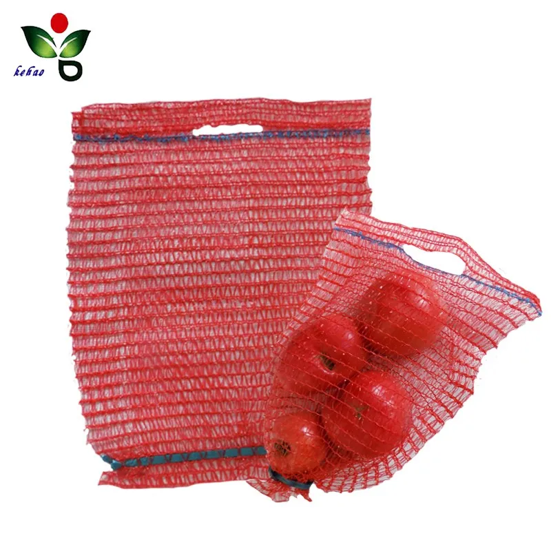 PE Knitted Plastic Raschel Mesh Bag Roll for Packaging