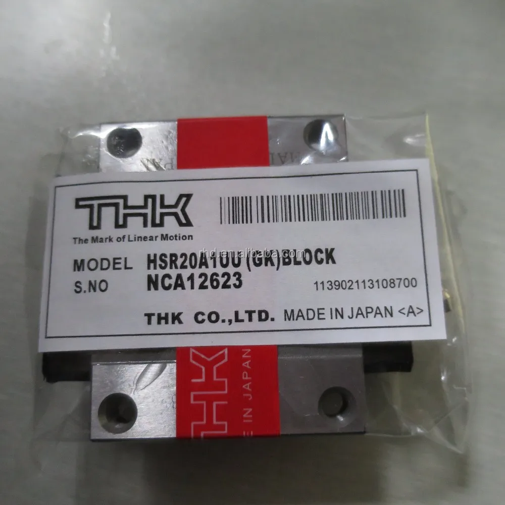 Thk Hsr 20a For Cnc Machine Linear Motion Guide Block Hsr20a1uu Hsr20a ...