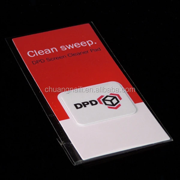 Sticky Microfiber Sticker Screen Cleaning Pad Or Wipe For Iphones ...