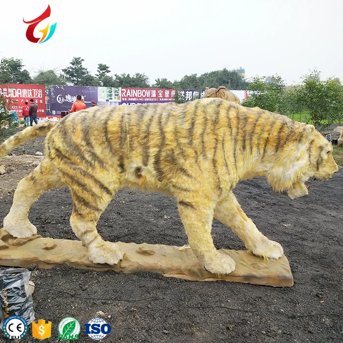 Remote Control Realistic Tiger Model for Amusement Playground