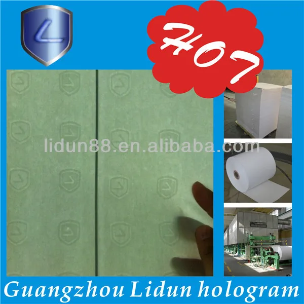 Custom Security Watermark Paper,Watermark 100% Cotton Linen Paper - Buy ...