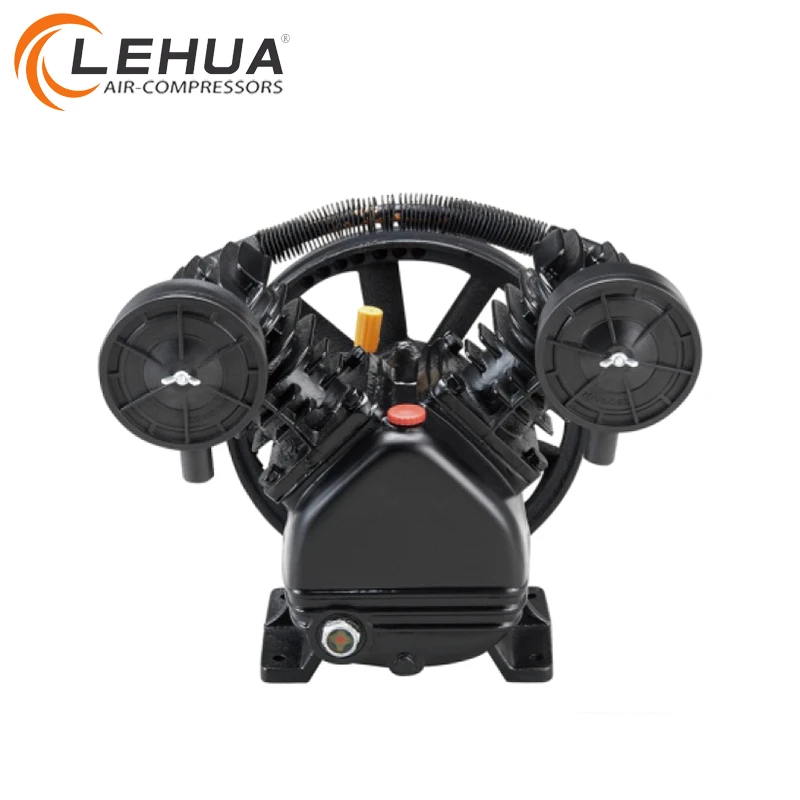 High Quality 2 Cylinder Cast Iron Material 2065 Air Compressor Pump V Type