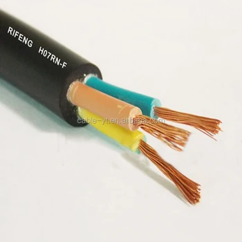 H03rn-f H05rn-f H07rn-f 3x1.5 3x2.5 4x6mm2 Flexible Rubber Cable - Buy ...