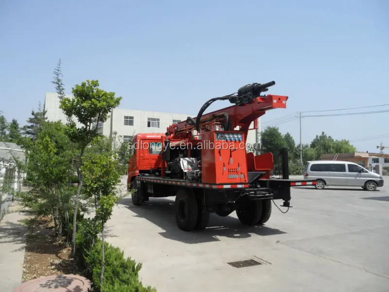 400m Deep Truck Water Well Drilling Equipment Sly550 - Buy 400m Deep ...