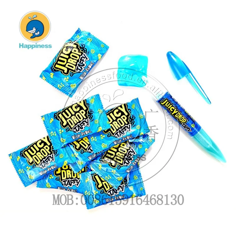 Pen Liquid Fruity Jelly Jam Drop with Soft Chewing Candy
