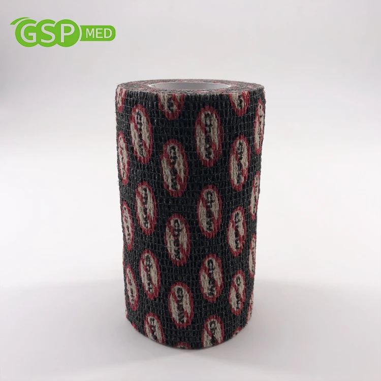 Custom Logo Printed Cohesive Elastic Bandage - GSPCARE