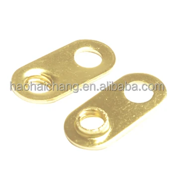 Custom Stamping Brass Oval Two Thread Holes Washer - Buy Metal Roof ...