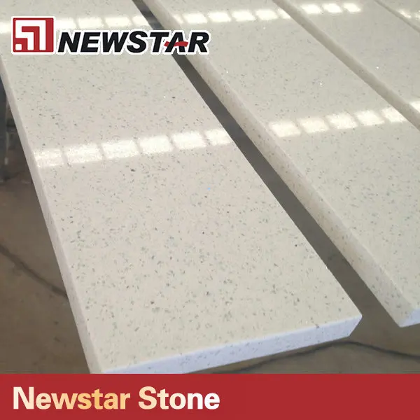 Crystal White Snow White Sparkle Quartz - Wholesale Countertops