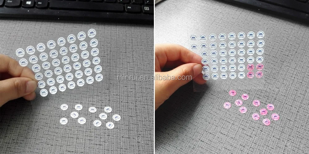 Water Damage Indicator Mobile Phone Warranty Sticker With Two Colors ...