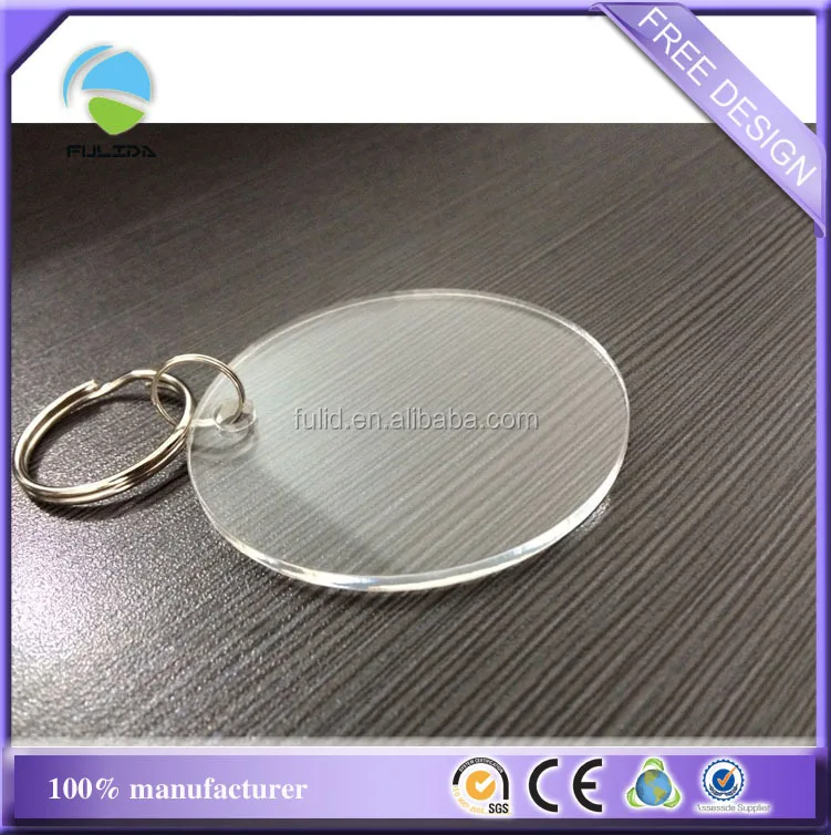 Custom Transparent Clear Acrylic Plastic Thin Thicker Blank Circle ...