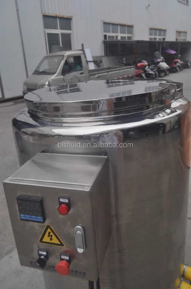 Stainless Steel Milk Can Electric Heating 350l Double Jacket Milk ...