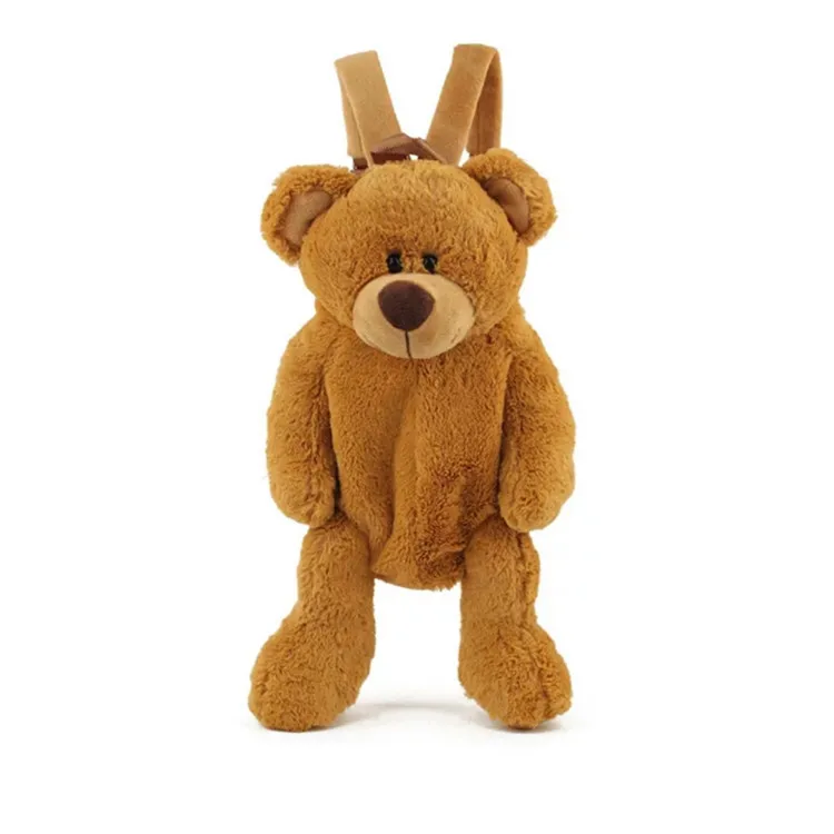 Custom Stuffed Bear Plush Backpack Bag Animal Plush Stuffed Toy Bear ...