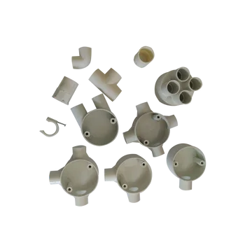 White Electrical Conduit Fittings 20mm Pvc Male Bush - Buy White ...