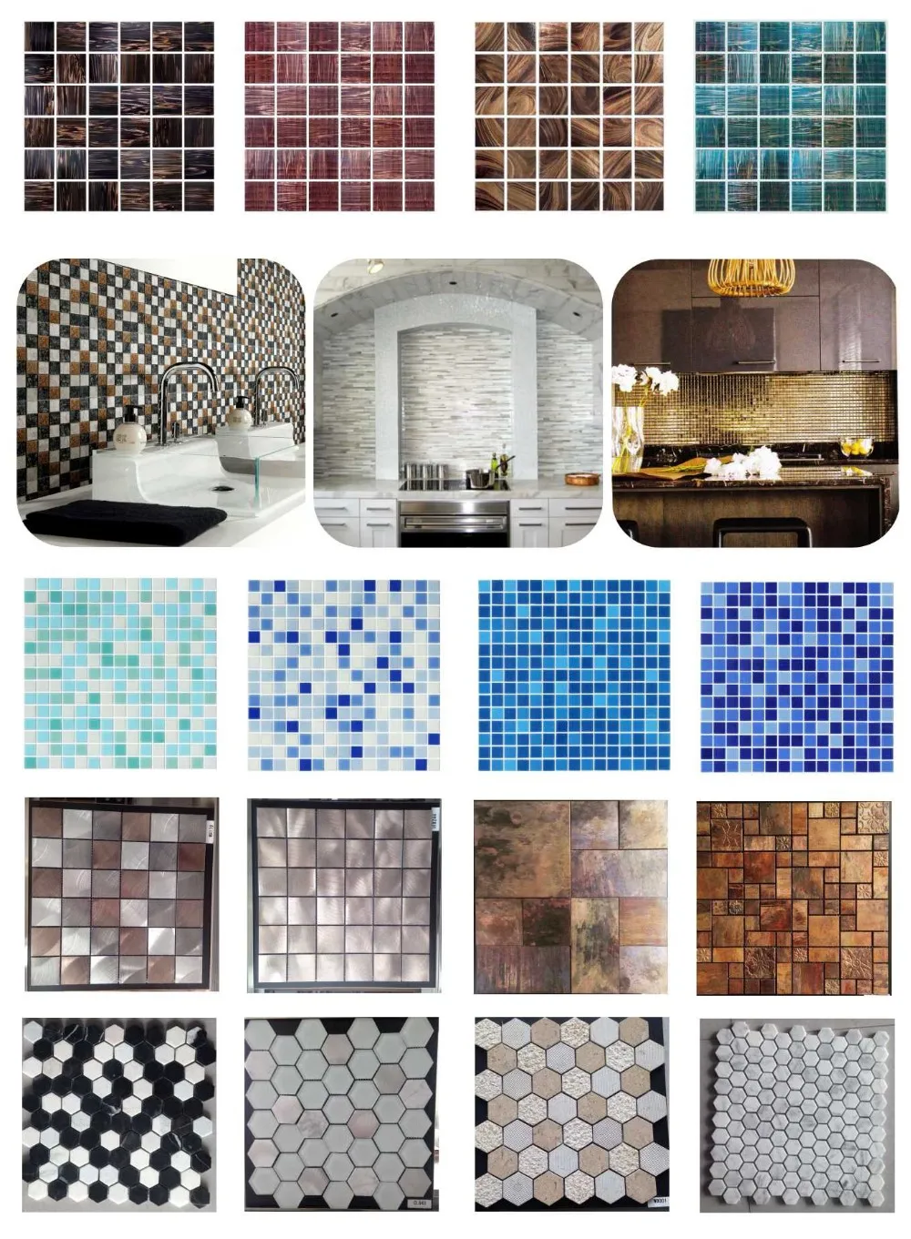 Effect Assurance Opt Coloria Tiles Marble Mosaic For Wall Decoration ...