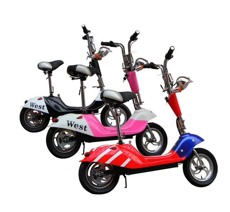 Cute Foldable Shape Electric Motorcycle Mini Electric Mobility Scooter ...