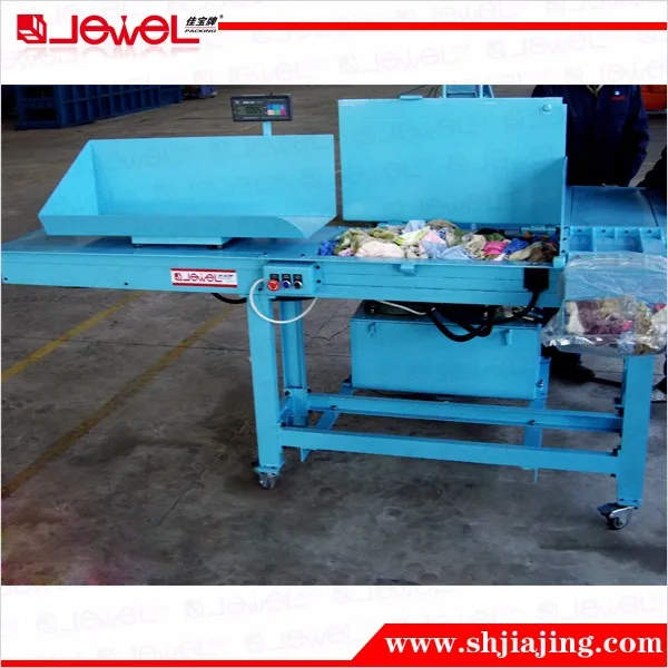 Horizontal Automatic Hydraulic Second-hand Rags Press Baling Machine ...