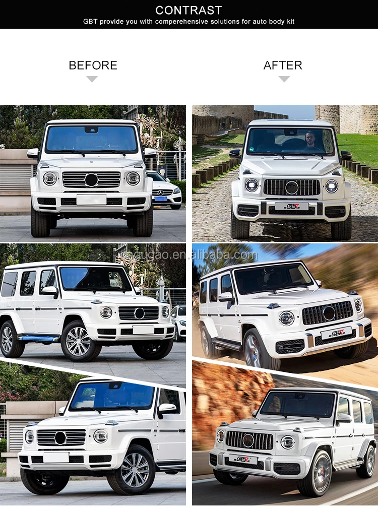 Gbt Body Kit Include Wheel Trim And Grille Bumper Plate License Borad ...