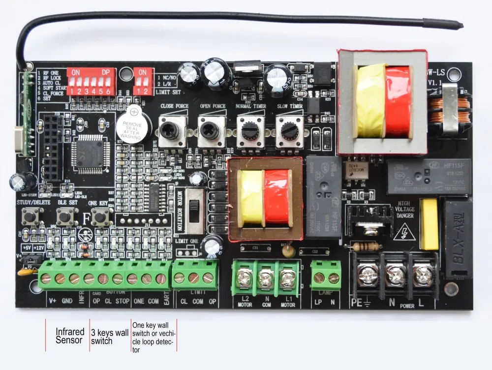 슬라이딩 게이트 모터 무선 App 제어 보드 Buy 제어 보드무선 App 제어 보드슬라이딩 게이트 모터 제어 보드