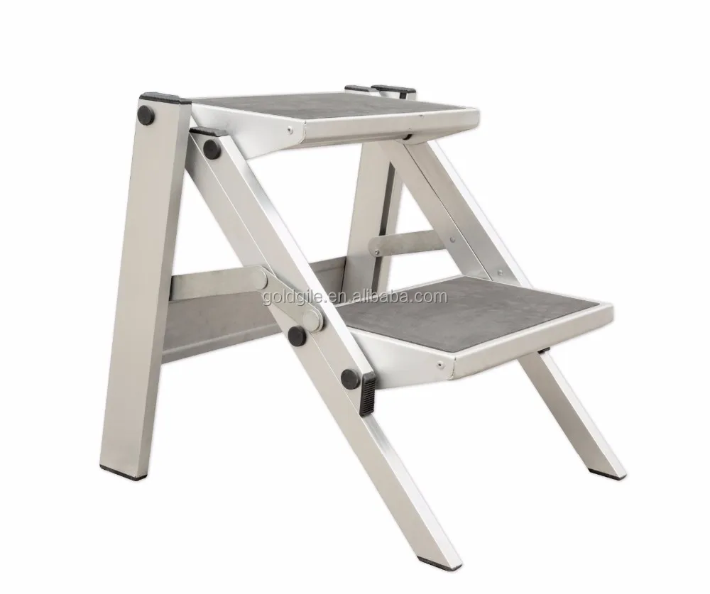 Goldgile Quality Aluminum Work Platform Stage Step Ladder