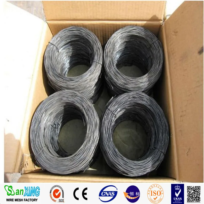 1.6 Mm Black Annealed Ms Binding Wire / Soft Annealed Black Wire - Buy ...