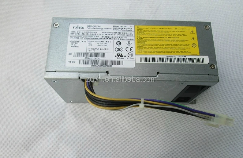 Dps-250ab-62 A S26113-e563-v50-01 250w Fuente De Alimentación 100% Probado Ok - Buy Dps-250ab-62 ...