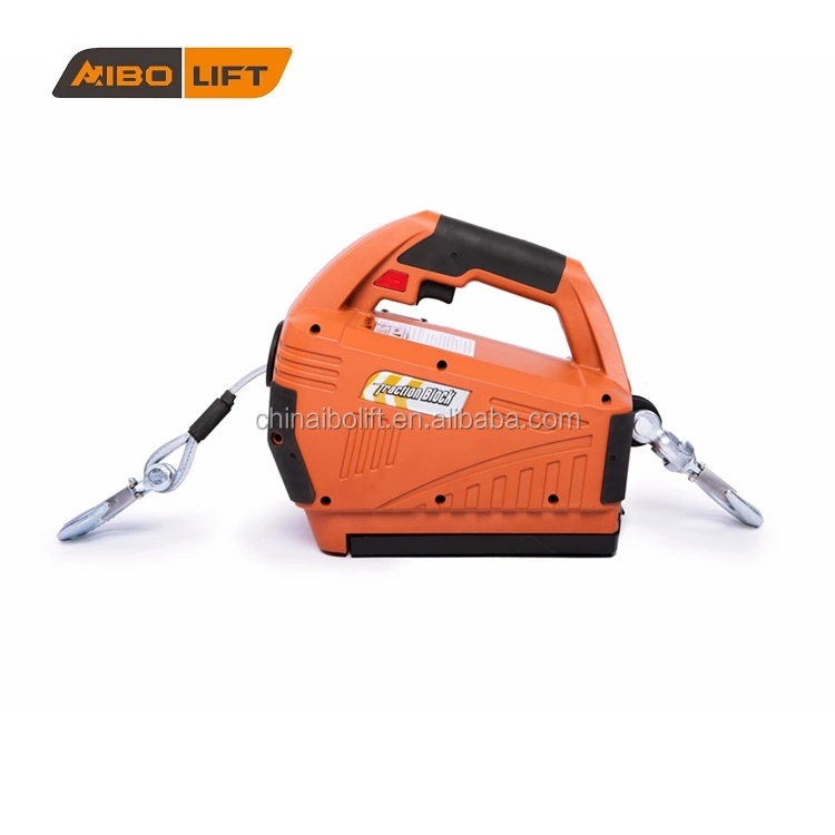 454 Kg Steel Wire Rope Hoist Powered by Batteries - Aibolift