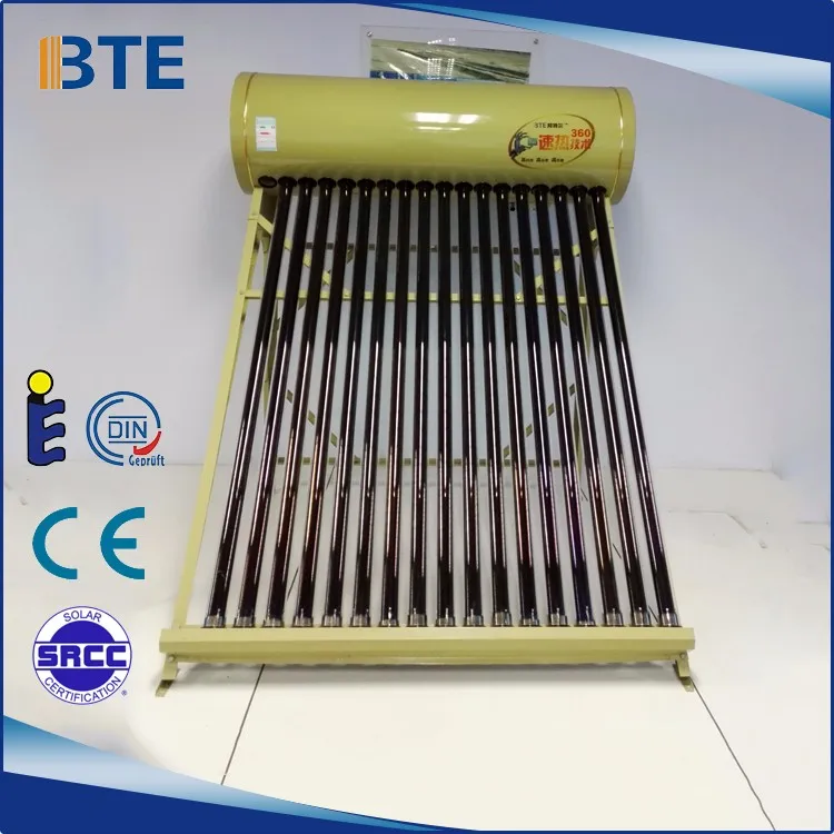 70mm Two Sides Open All Glass Solar Vacuum Tube For Solar Water Heater ...