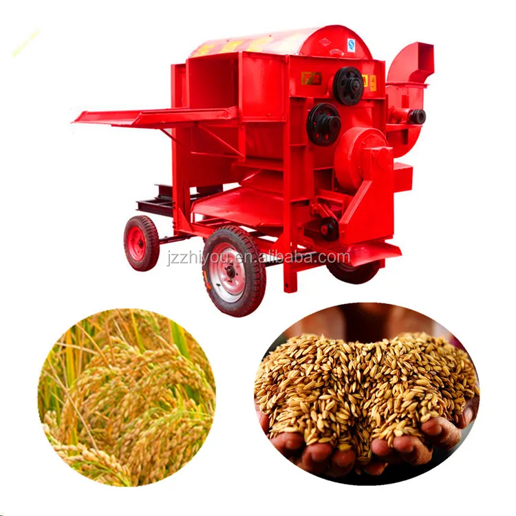 High Quality Grain Threshing Machine And Rice Wheat Thresher Machine ...