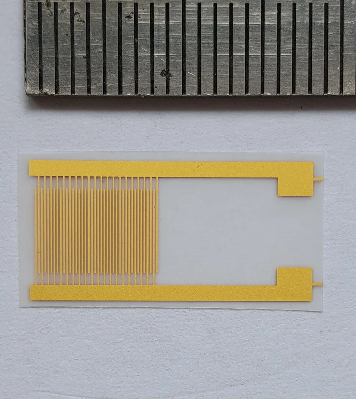 Flexible Interdigital Electrode Polyethylene Glycol Terephthalate(pet ...