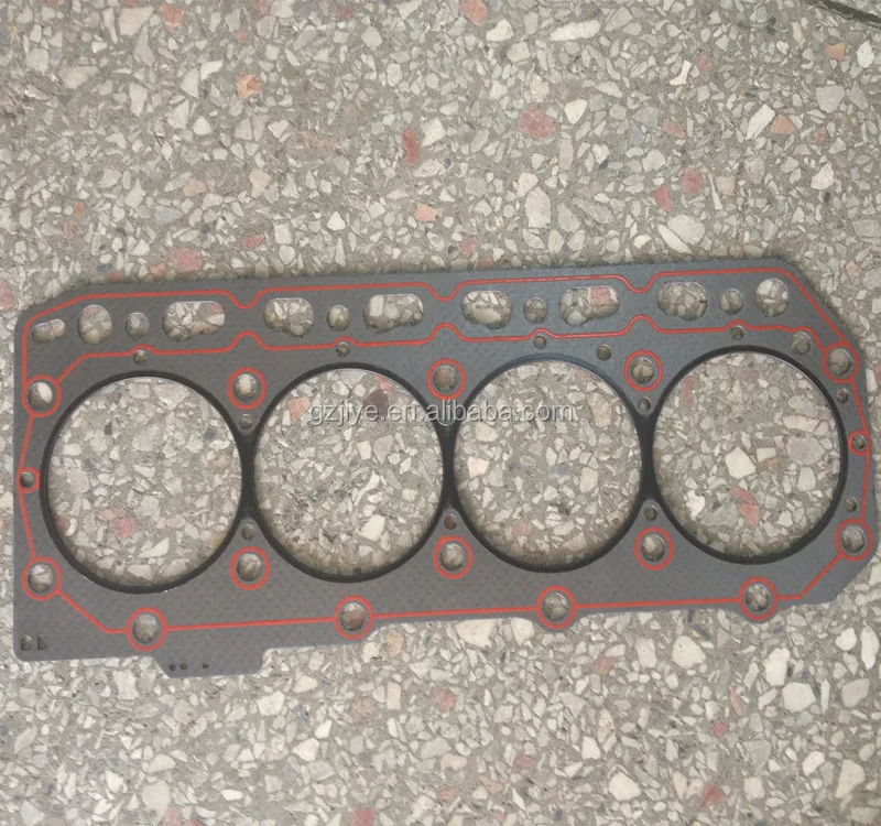 6d40 Overhaul Kit For Excavator Engine Gasket Engine Kits Cylinder Head ...