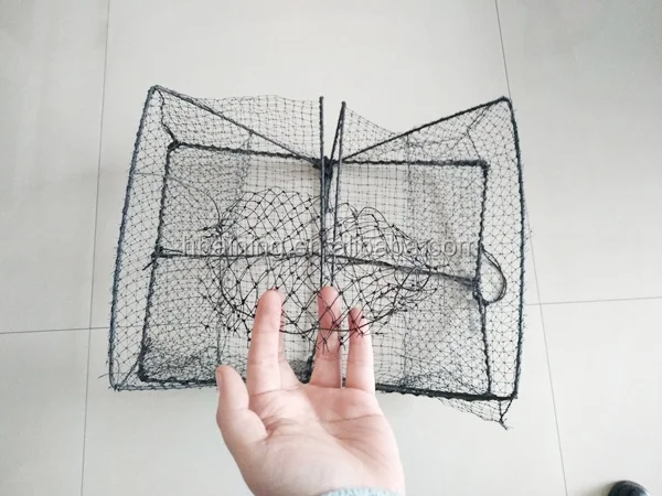 Square Fishing Folding Crab Traps - Durable & Efficient