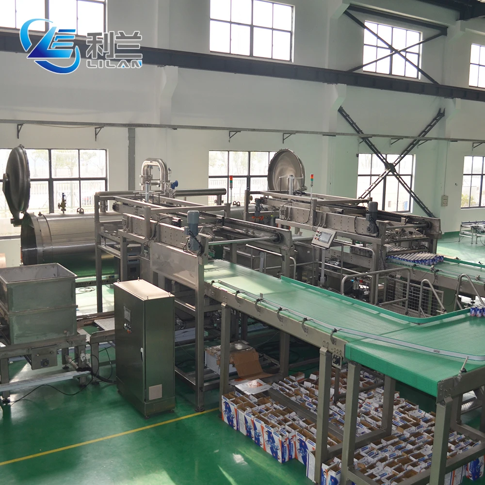 Customized Size Cans Loading and Unloading Automated Packing Line ...